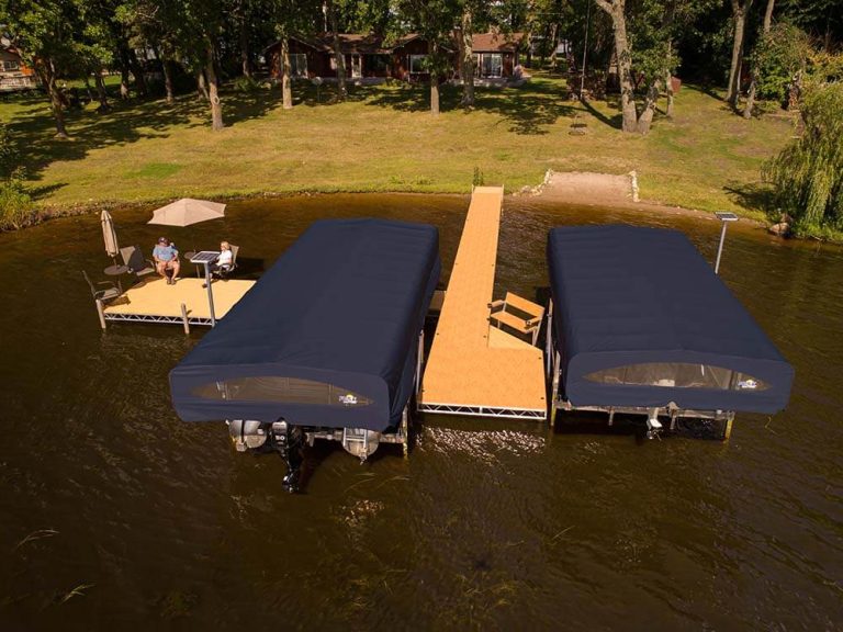 Boat Lift Canopy Covers for FLOE Vertical Lift Models